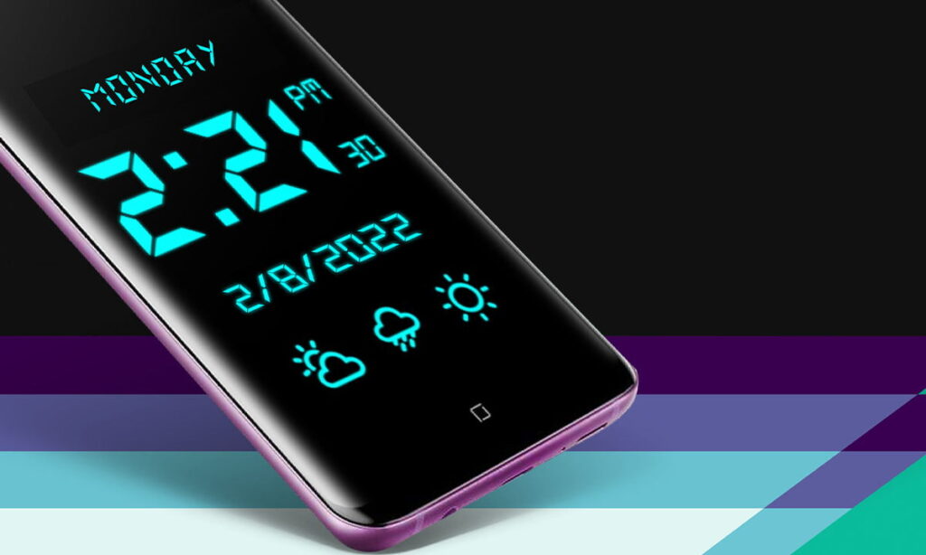 Aplikasi Jam LED Digital Di Ponsel